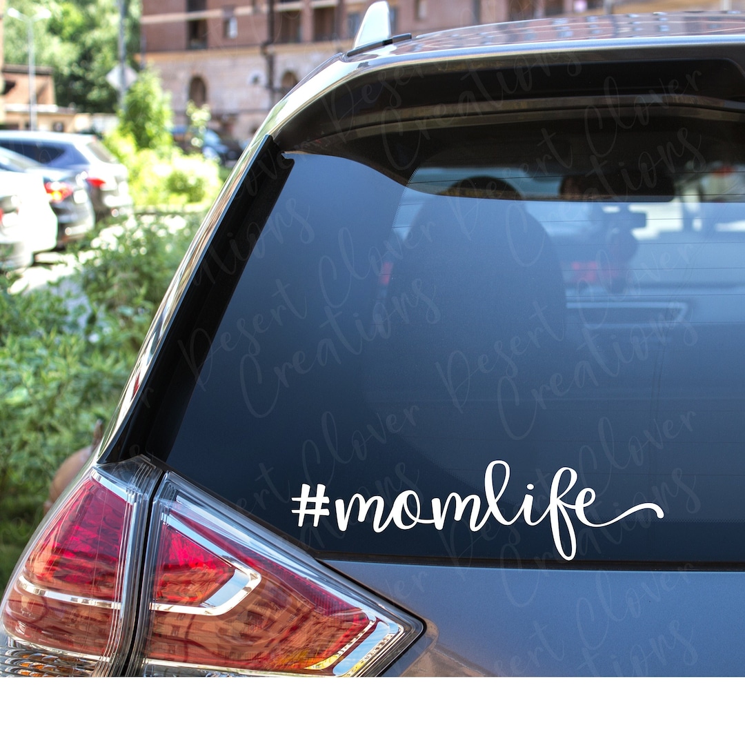 Mom Life Vinyl Decal Momlife Vinyl Decal momlife Sticker - Etsy