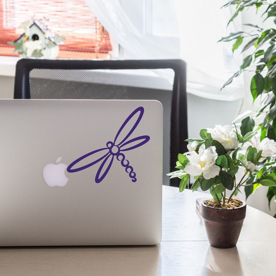 Dragonfly Vinyl Decal - Dragonfly Sticker - Dragonflies Car Decal ...