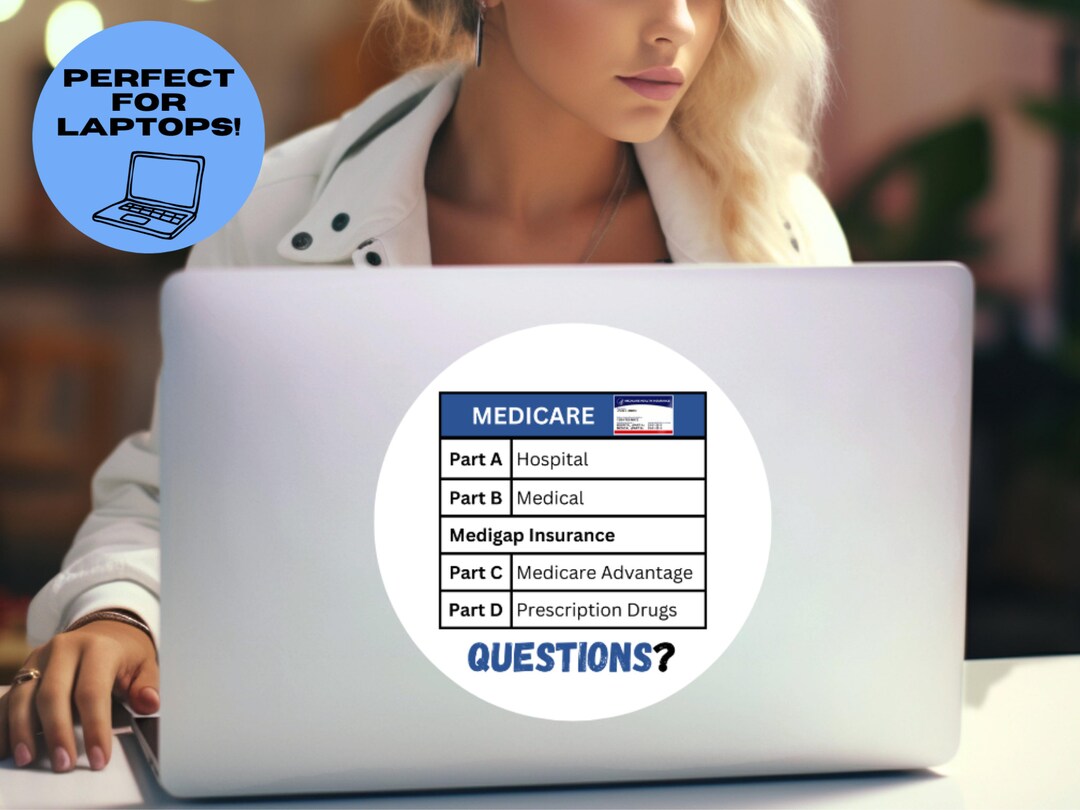 Medicare Insurance Agent Sticker for Medicare Promotion and Insurance ...