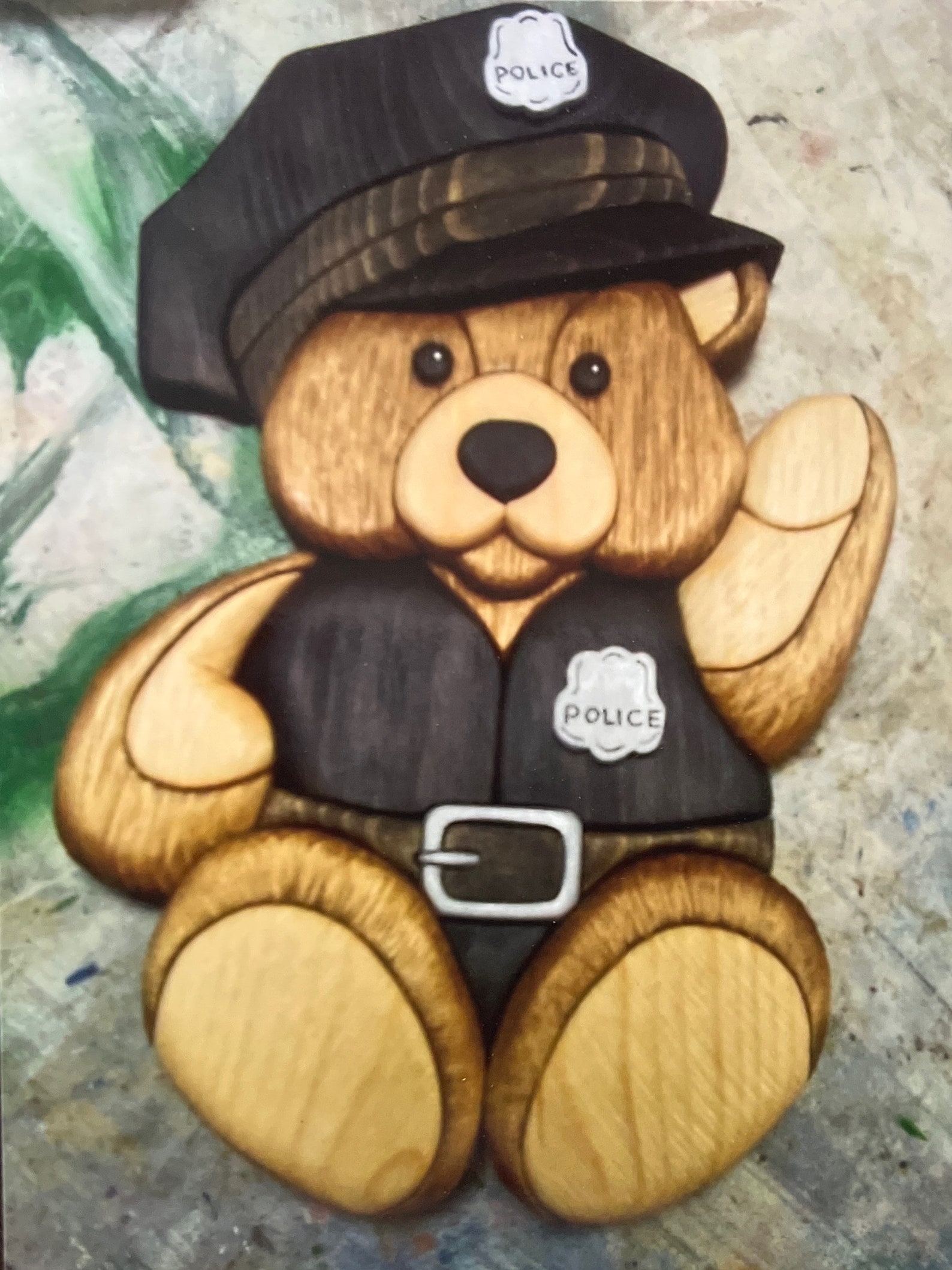 Policeman Bear - Etsy