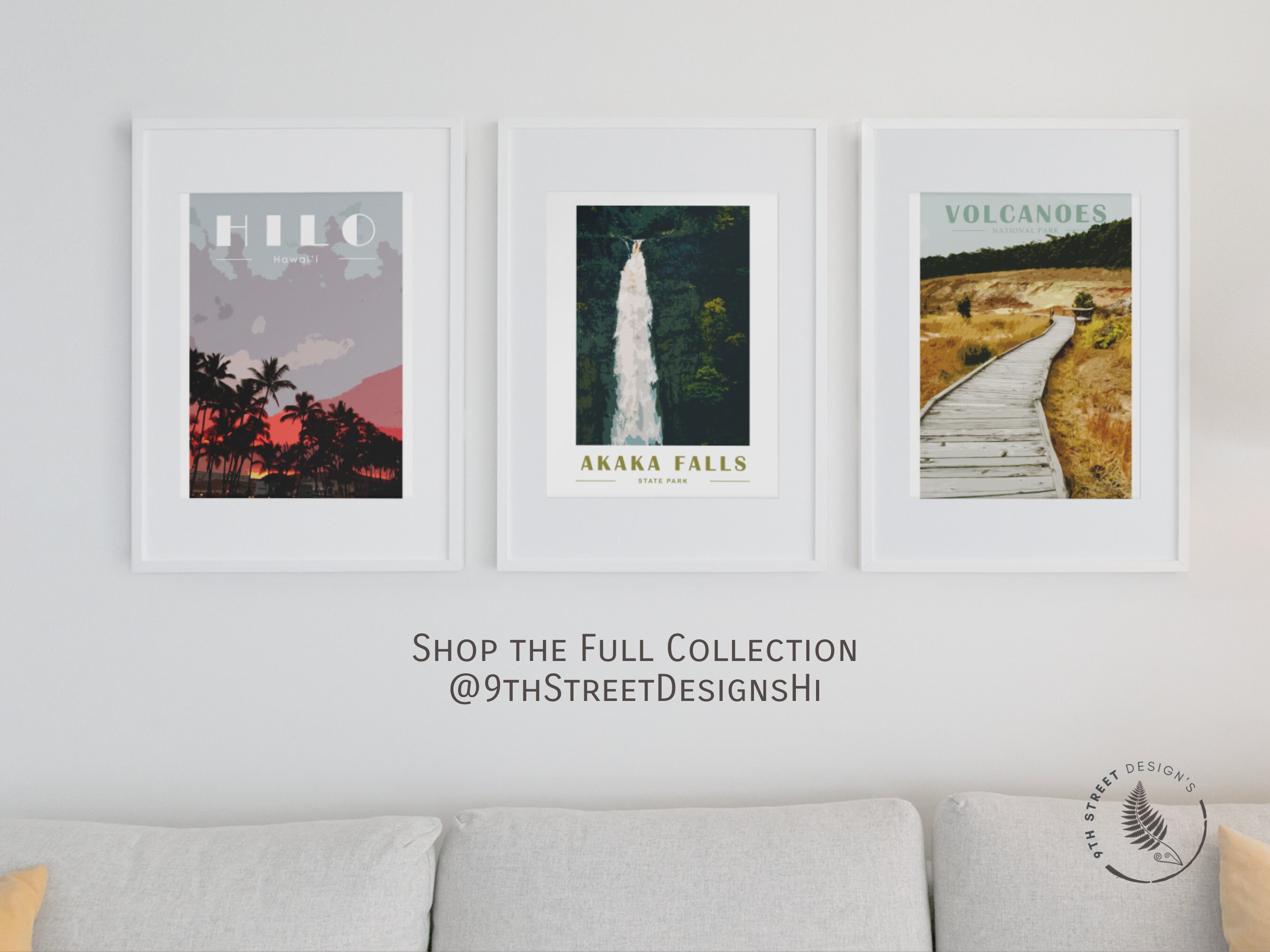 Richardson's Hilo Artwork Big Island Poster Art Hawaii - Etsy