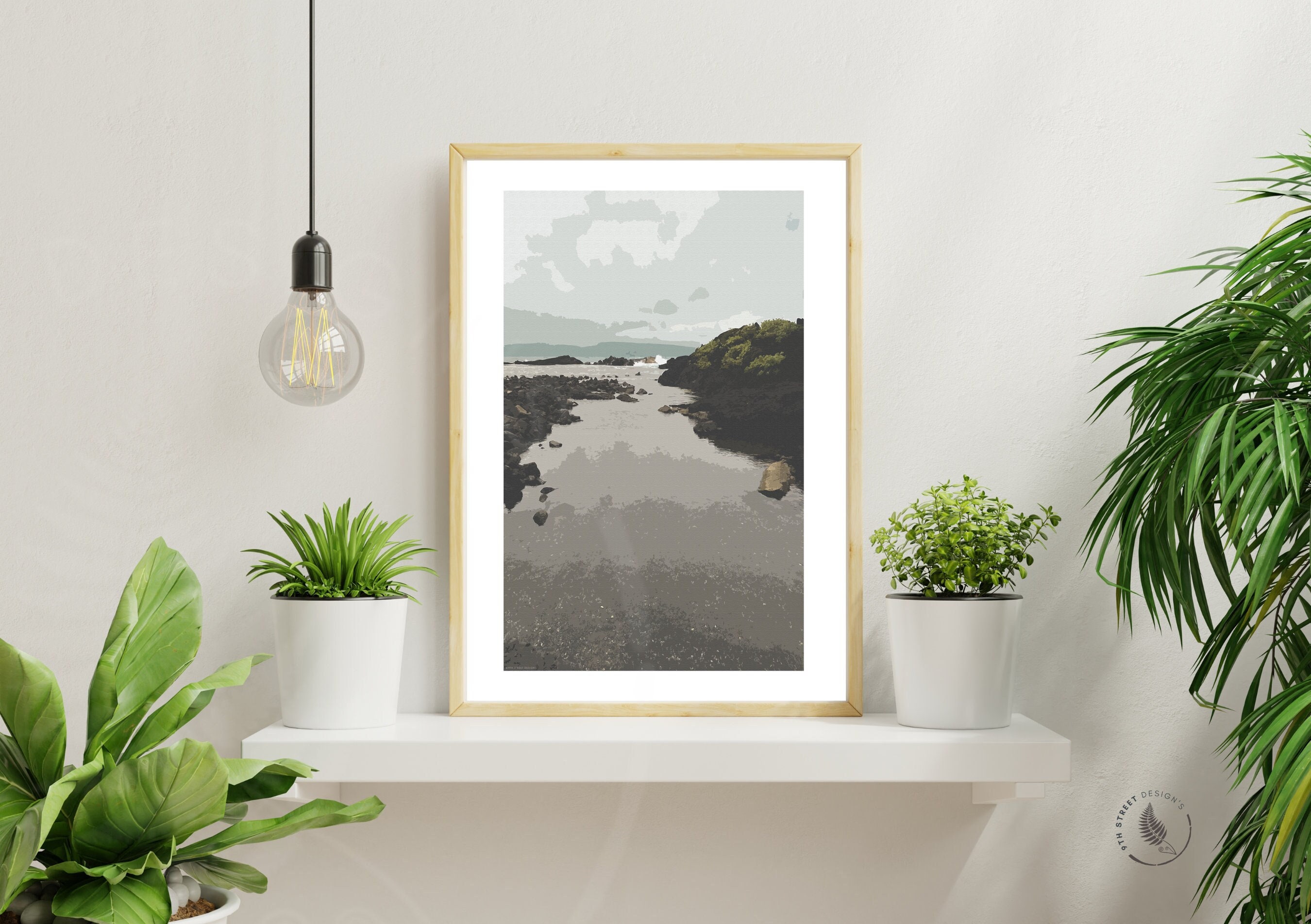 Richardson's Hilo Artwork, Big Island Poster Art, Hawaii Travel Art ...