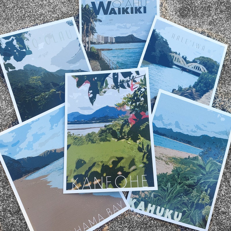 Hawaii Postcard - Etsy