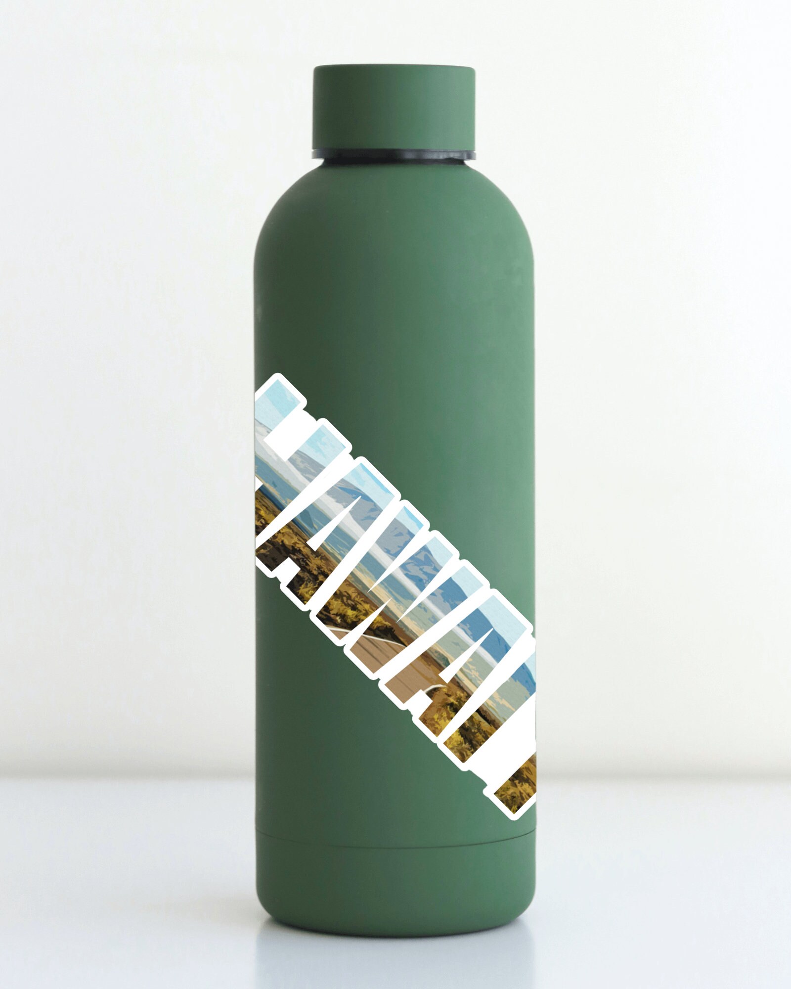 Hawaii Mauna Kea Sticker, Tropical Sticker, Hawaii Stickers, Laptop ...