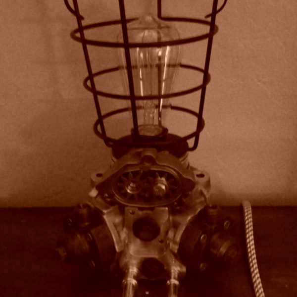 Steam Punk Lamp - Etsy