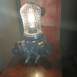 Diesel Fuel Pump Steam Punk Table Lamp. - Etsy