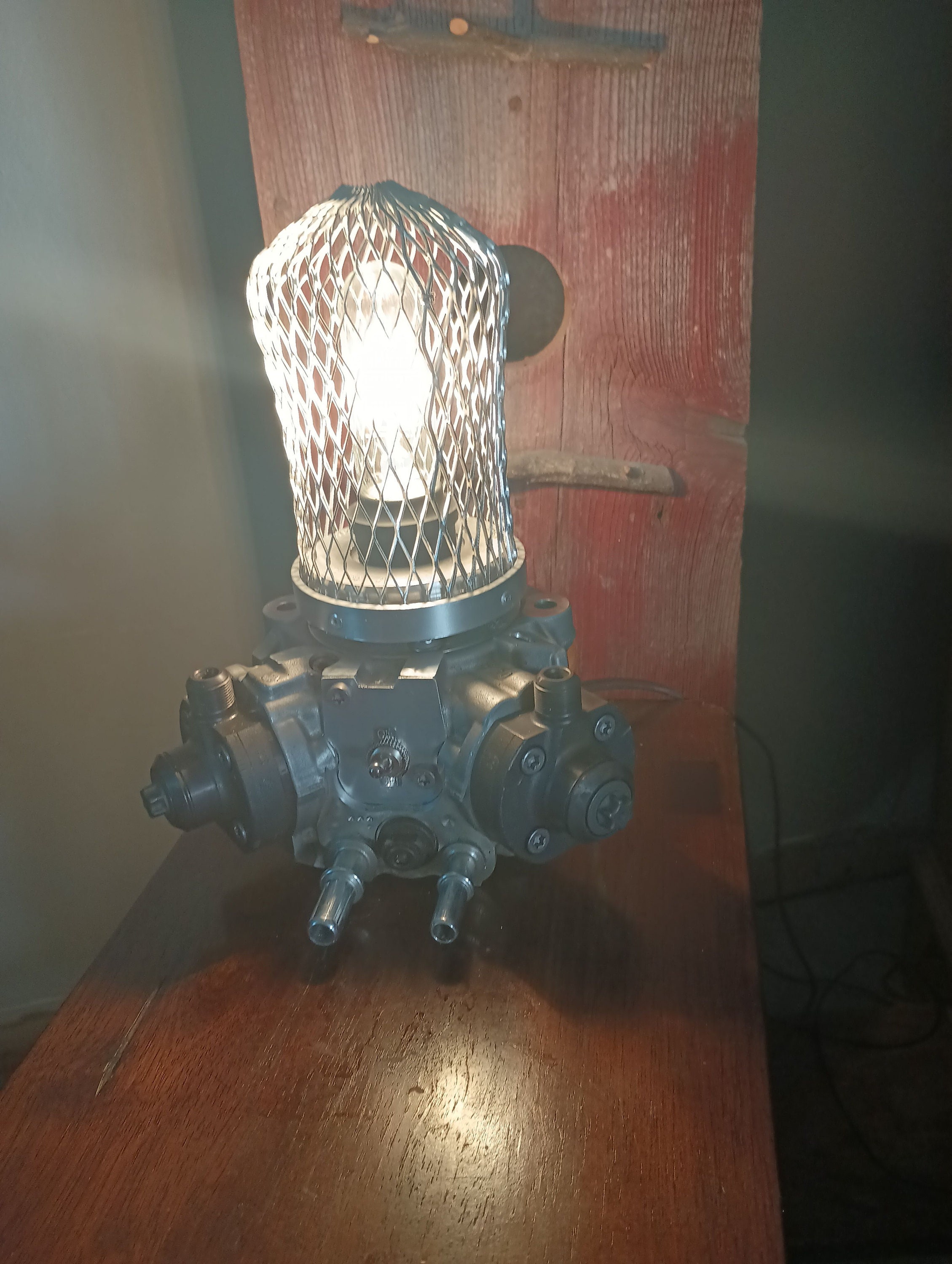 Diesel Fuel Pump Steam Punk Table Lamp. - Etsy