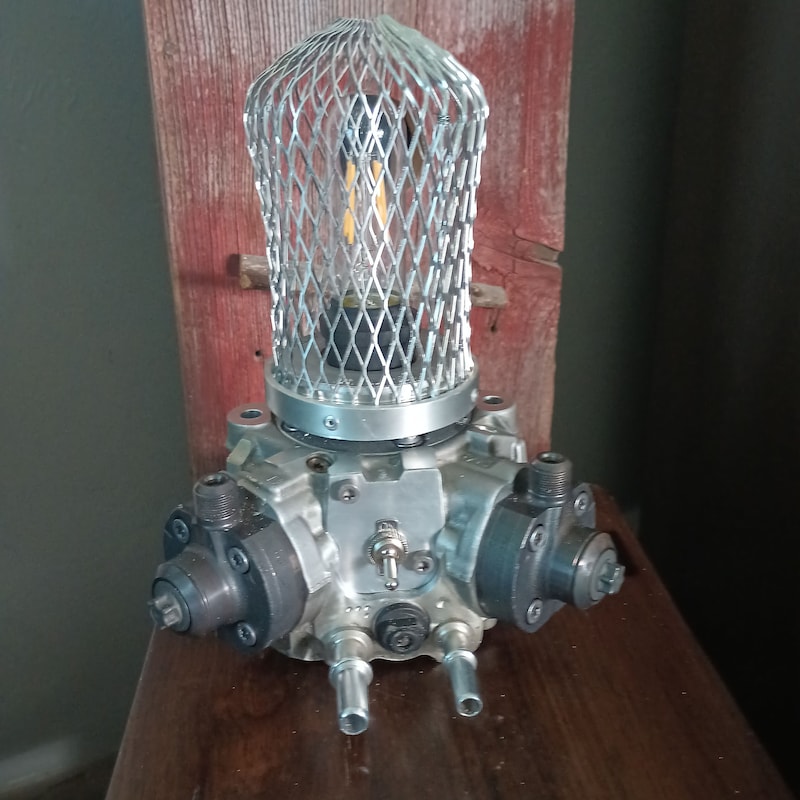 Steam Punk Lamp - Etsy
