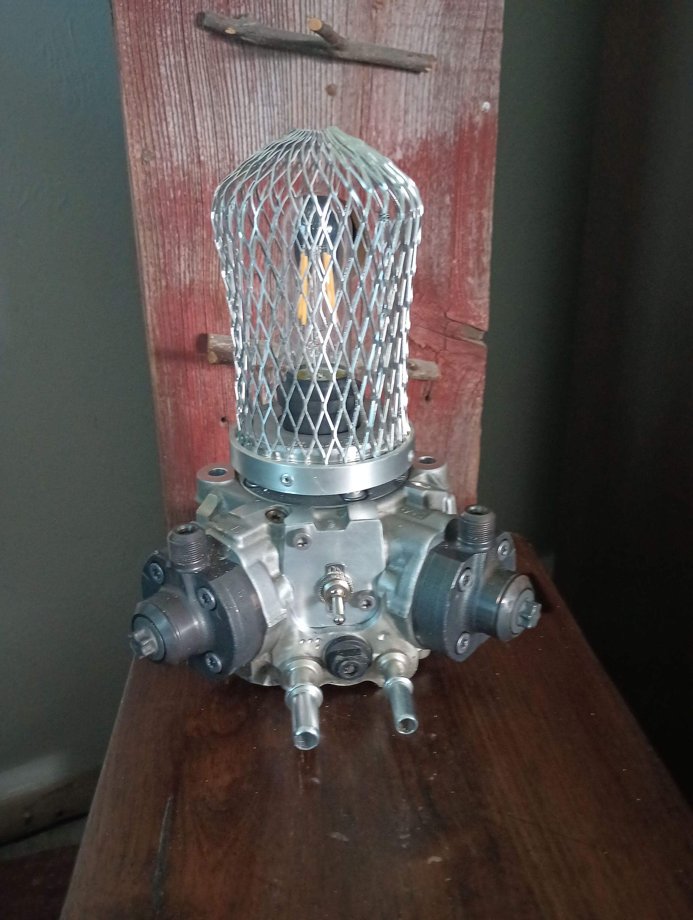 Diesel Fuel Pump Steam Punk Table Lamp. - Etsy