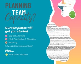Team Management Templates: Work Prioritisation and Allocation, Capacity ...