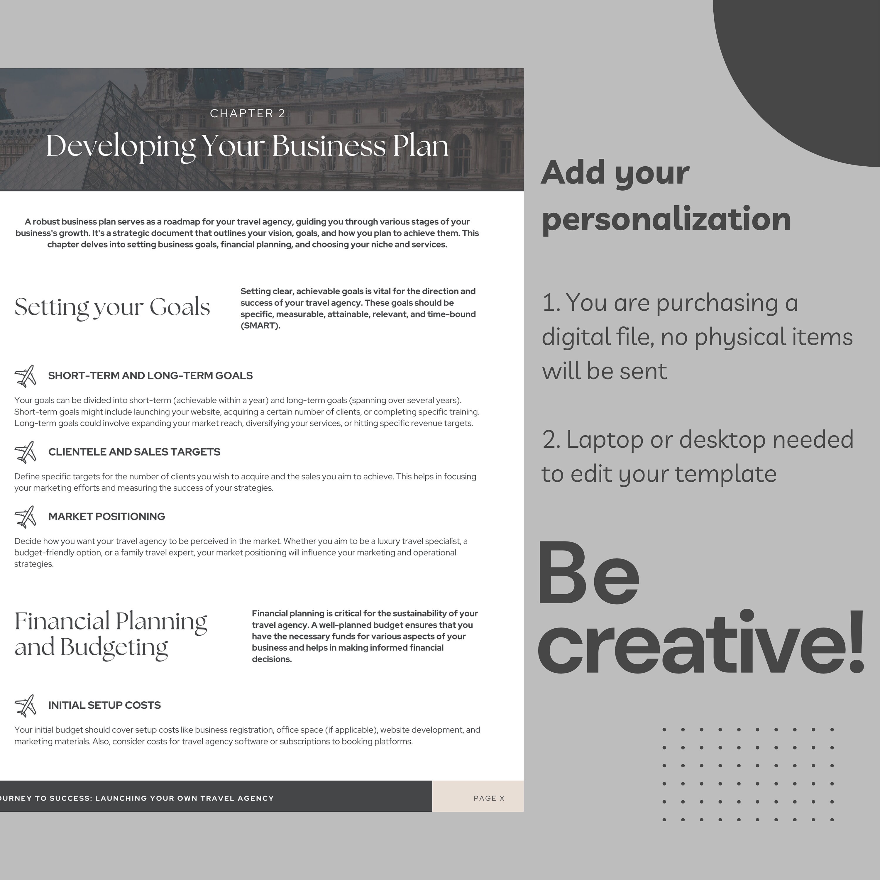 Travel Guide Ebook Editable Template - Etsy