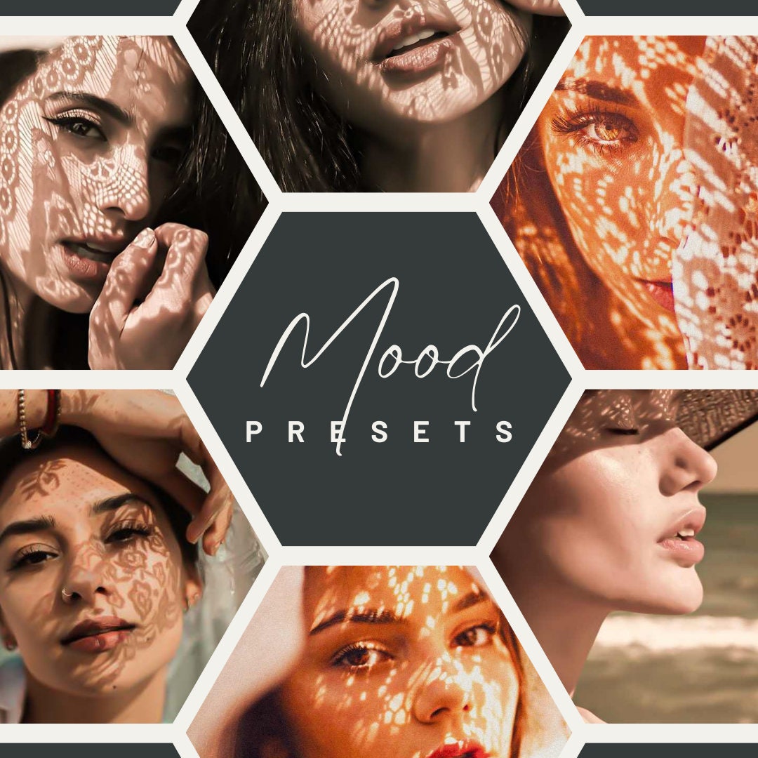 6 Lightroom Presets Bundle, Moble Presets, Moody Presets, Luxury Preset ...