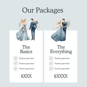30 Wedding Planner Post Templates - Etsy