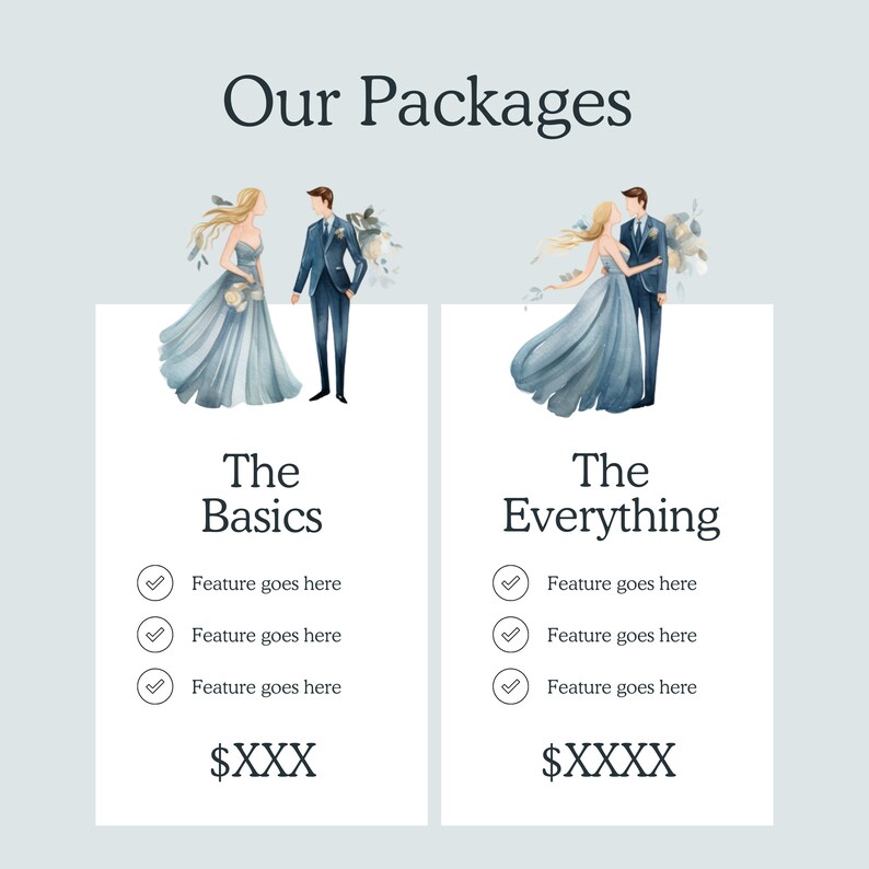 30 Wedding Planner Post Templates - Etsy