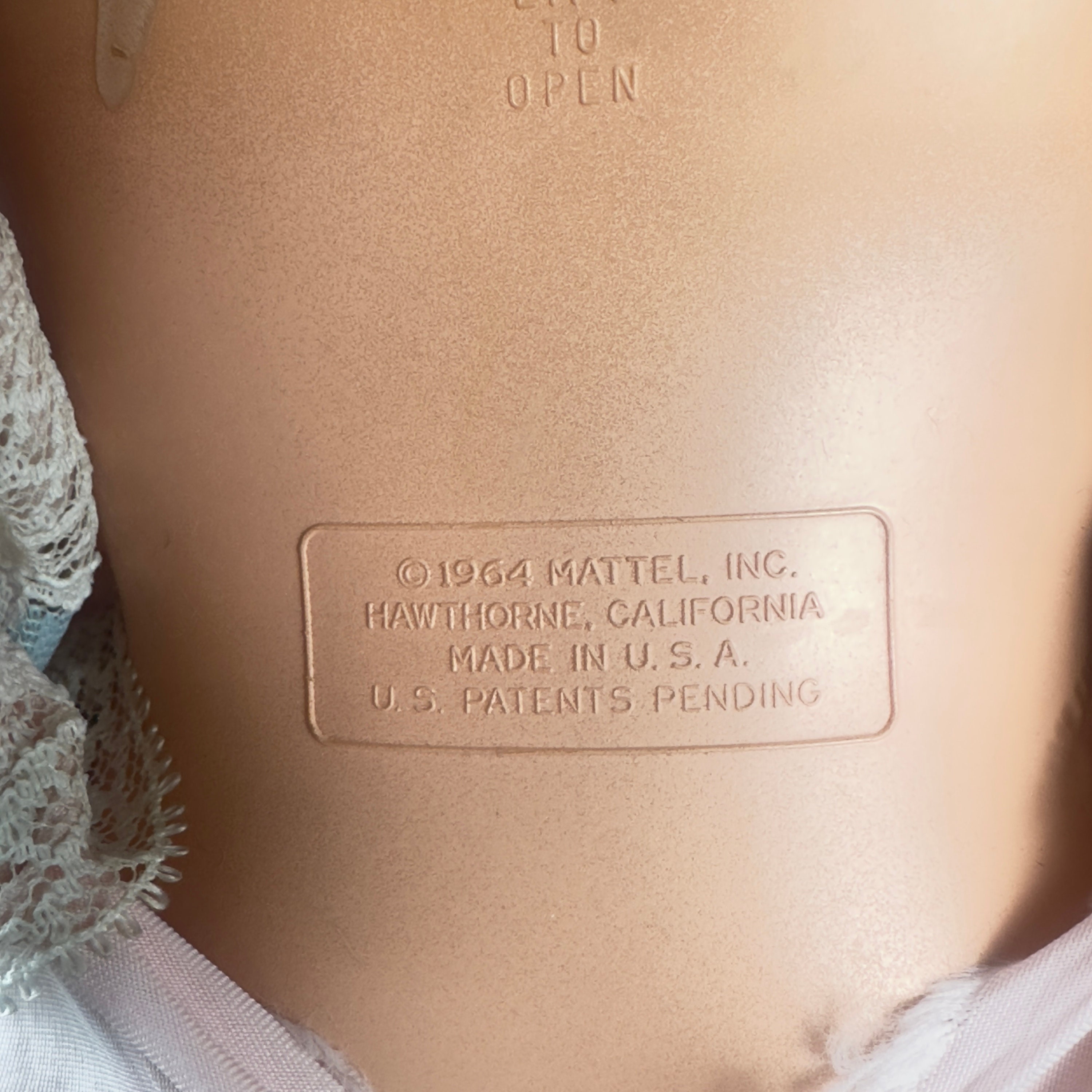 1964 Mattel Baby First Steps 18 Doll - Etsy