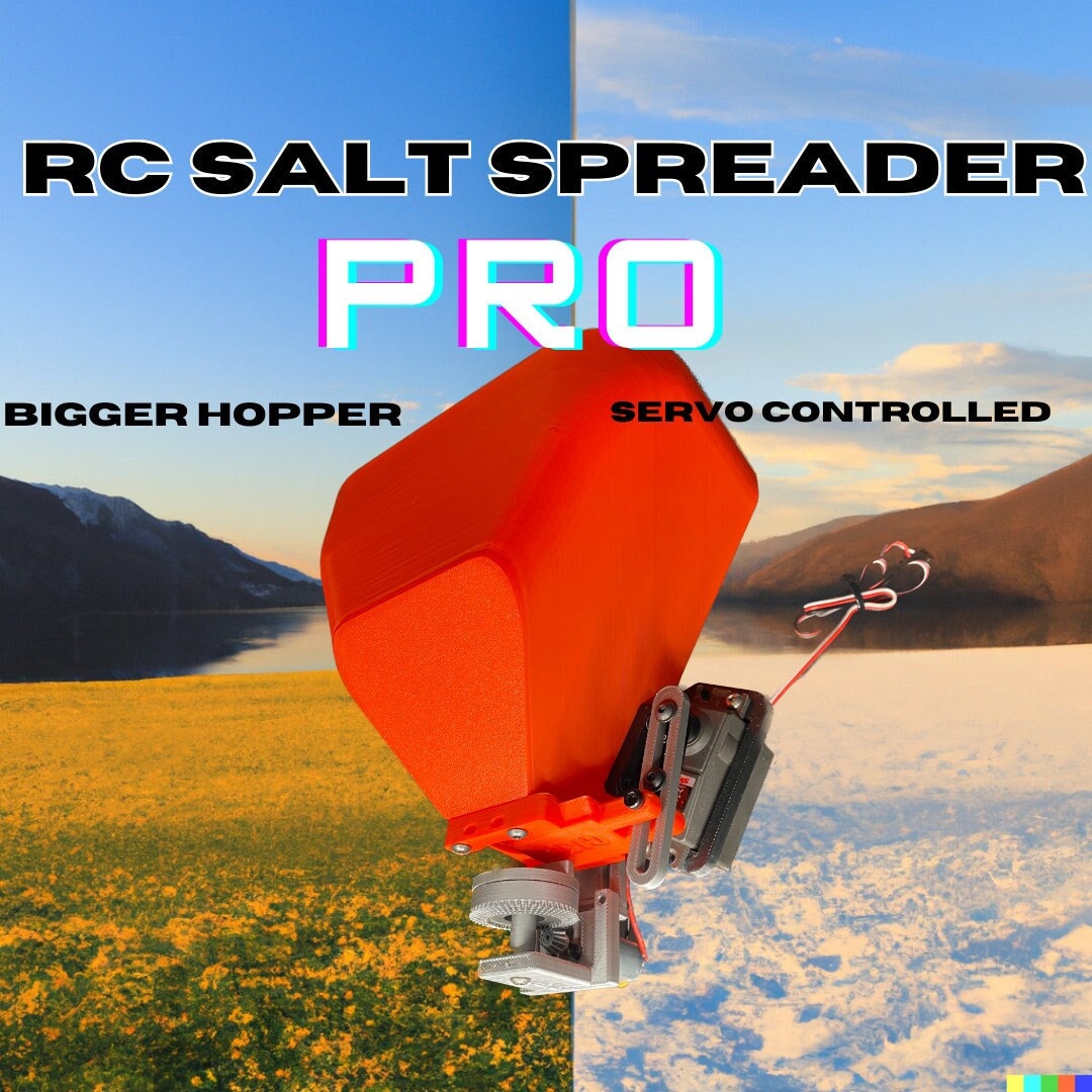 Rc Salt and Seed Spreader "super Spreader Pro" Attachment for Rc ...