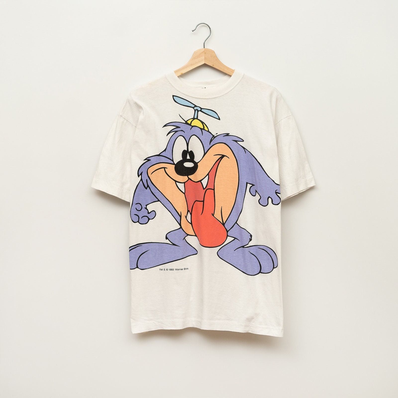 1993 Vintage Baby Taz Cartoon Jumbo Print T-shirt - Etsy