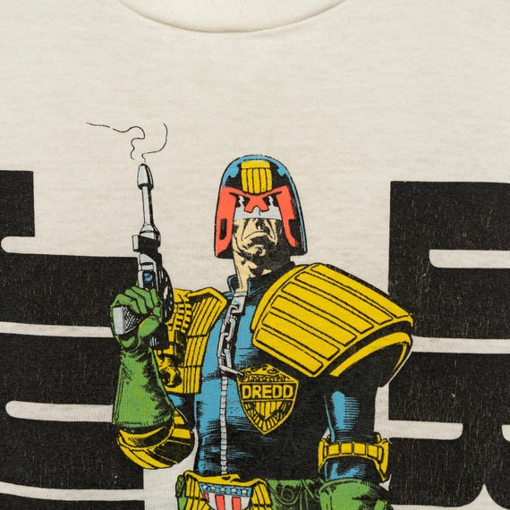 1989 Vintage Judge Dredd Comic T-Shirt - Gem