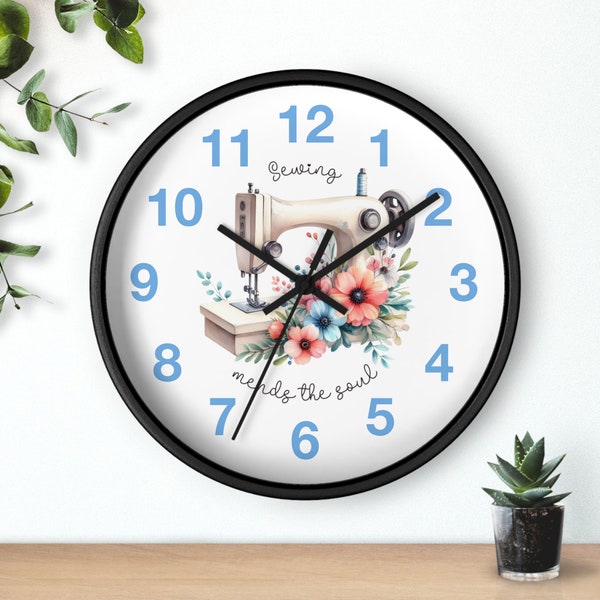 Sewing Room Clock - Etsy