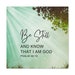 Canvas Wall Art Be Still and Know That I Am God Canvas Gallery Wraps ...