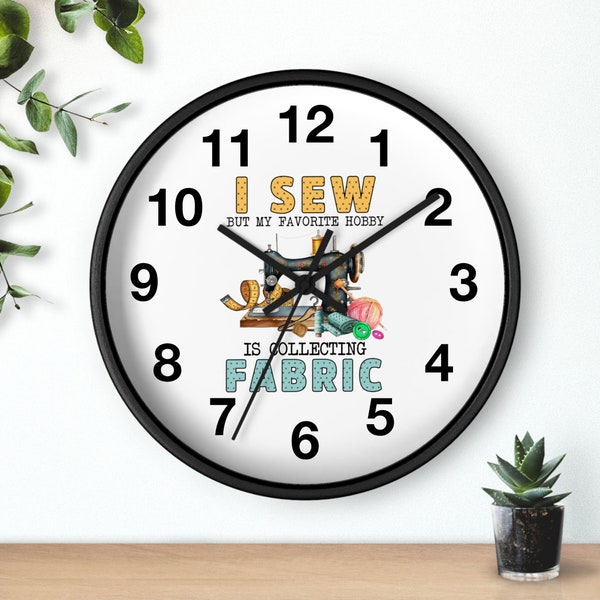 Sewing Room Clock - Etsy