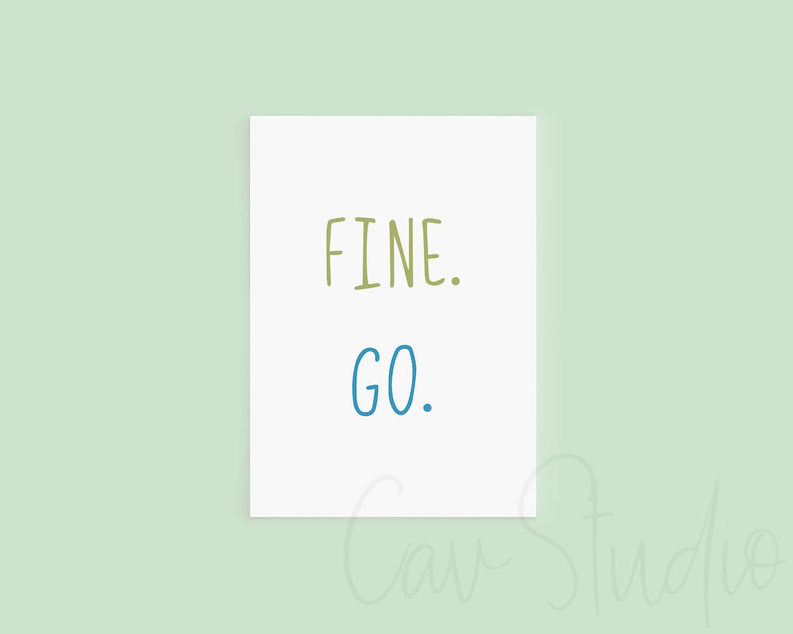 Funny Goodbye Card, Good Luck Card, Funny Good Luck Card, Printable ...