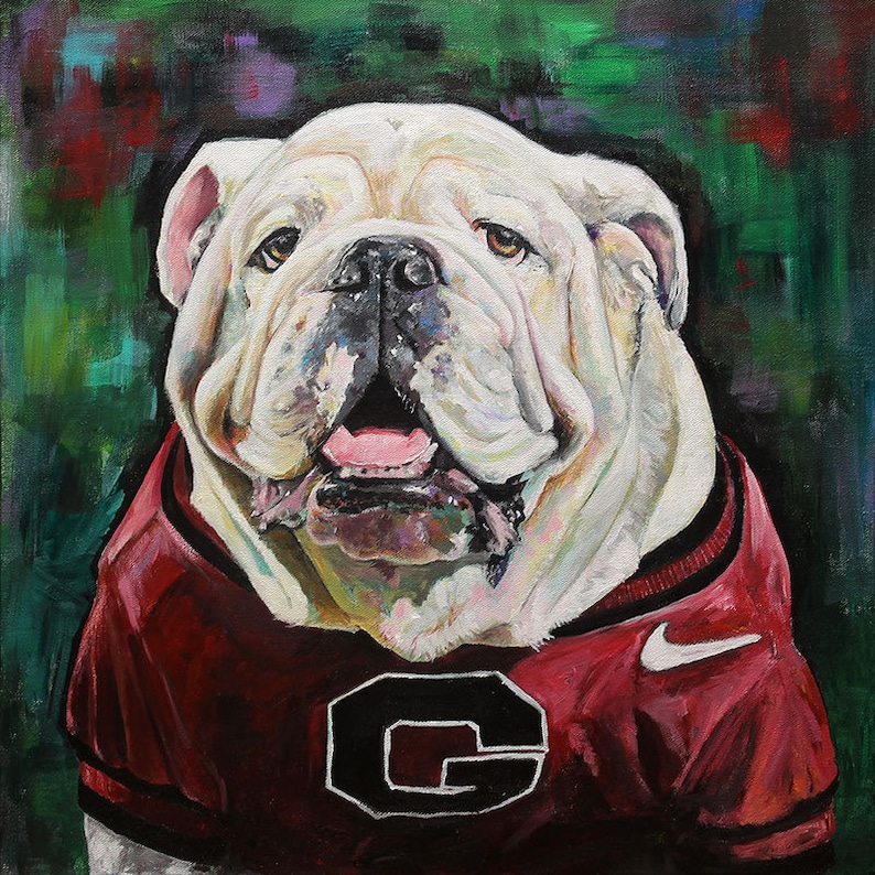 Uga VII Original Acrylic Painting - Etsy