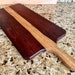 Exotic Katalox Wood Charcuterie Board, Cutting Board With Handle, Wood ...