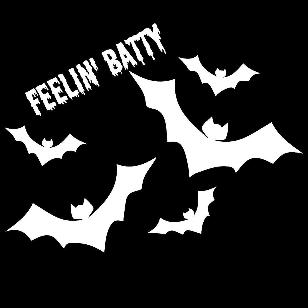 Feelin' Batty PNG Bats Clipart PNG Wicked Witch Clipart - Etsy