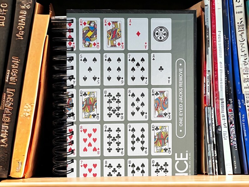 Sequence Board Game Notebook 9x7 - Etsy