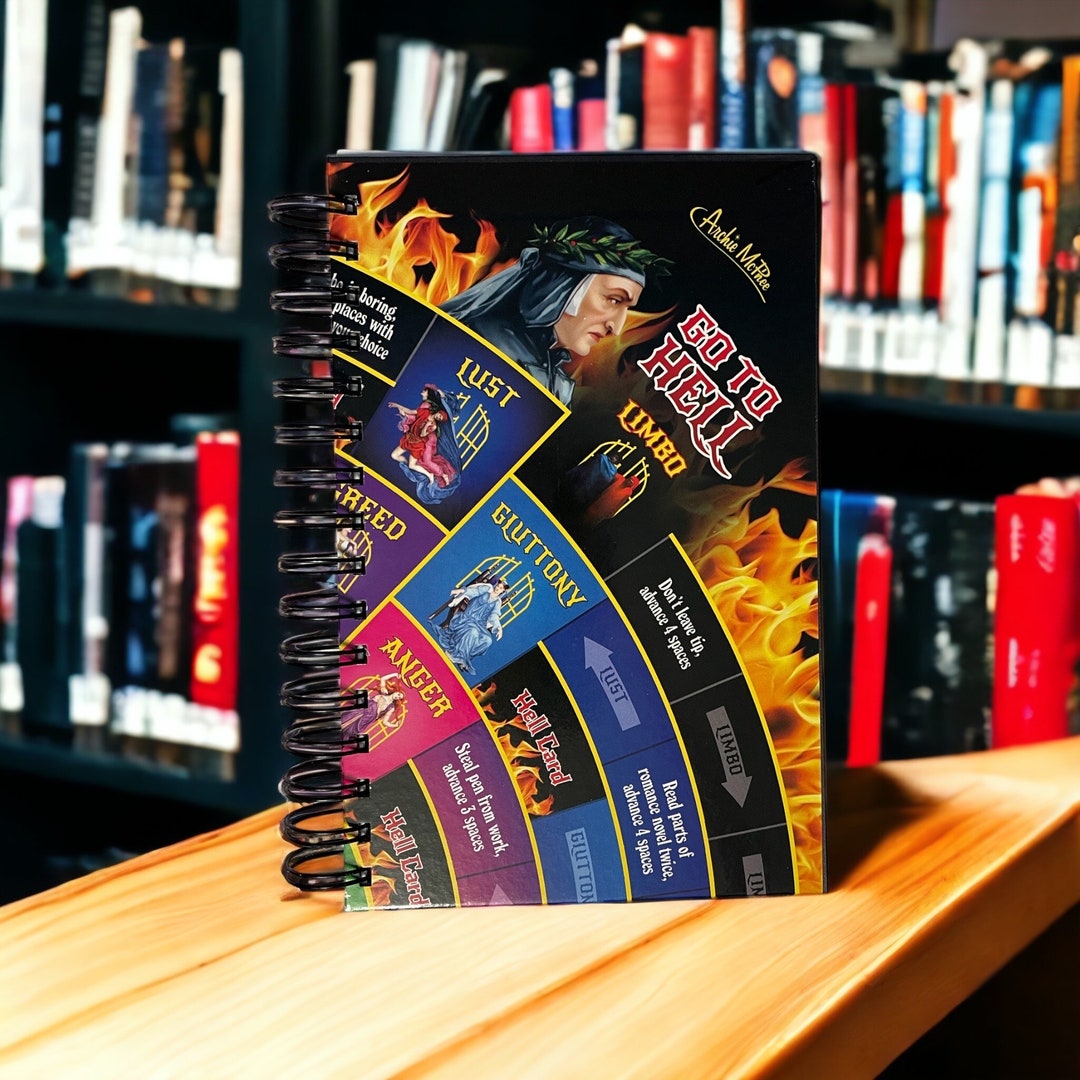 Archie Mcphee Go to Hell Board Game Notebook 5.5 X 8.5 - Etsy