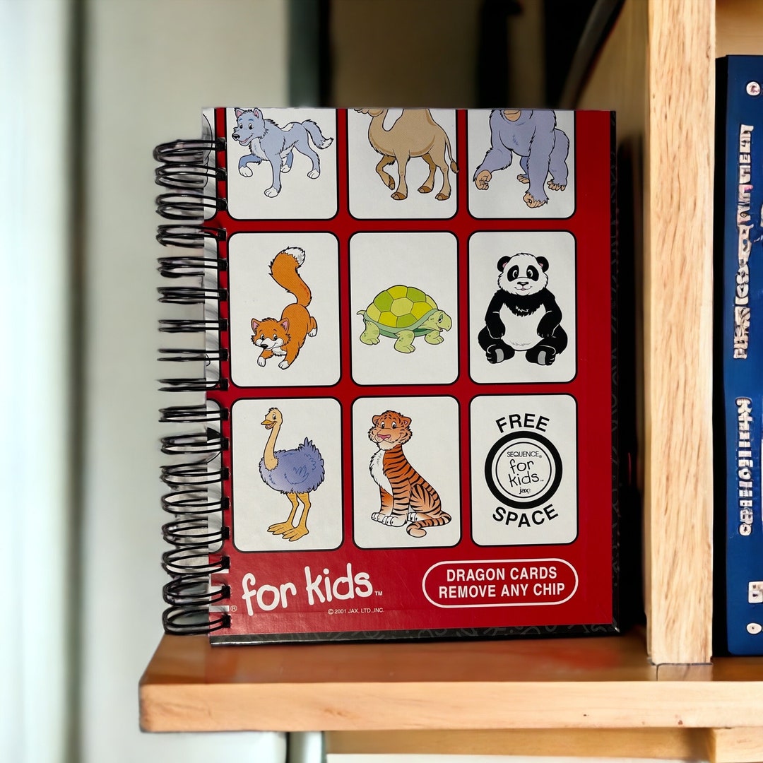 Sequence for Kids Board Game Notebook 9x7 - Etsy