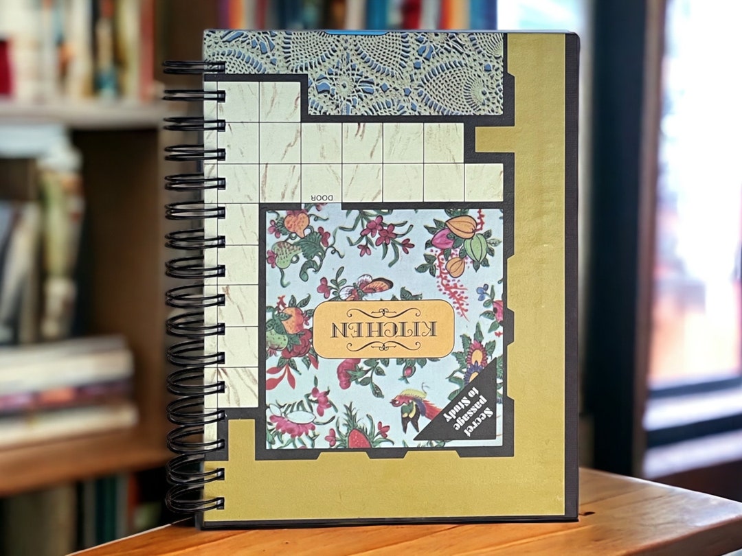 CLUE Vintage 1972 Board Game Notebook 8.5x6.5 - Etsy