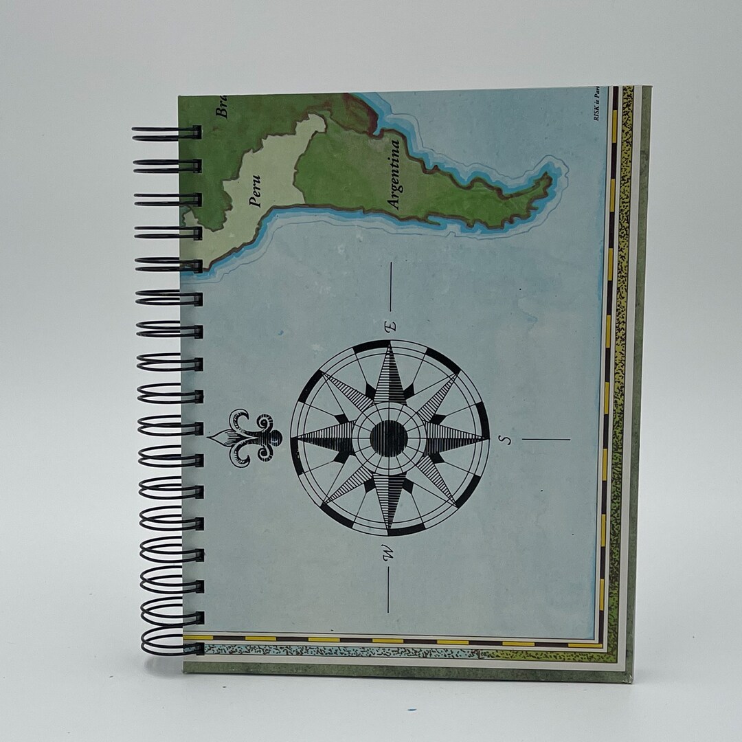 Risk Vintage Board Game Notebook 9x7 - Etsy