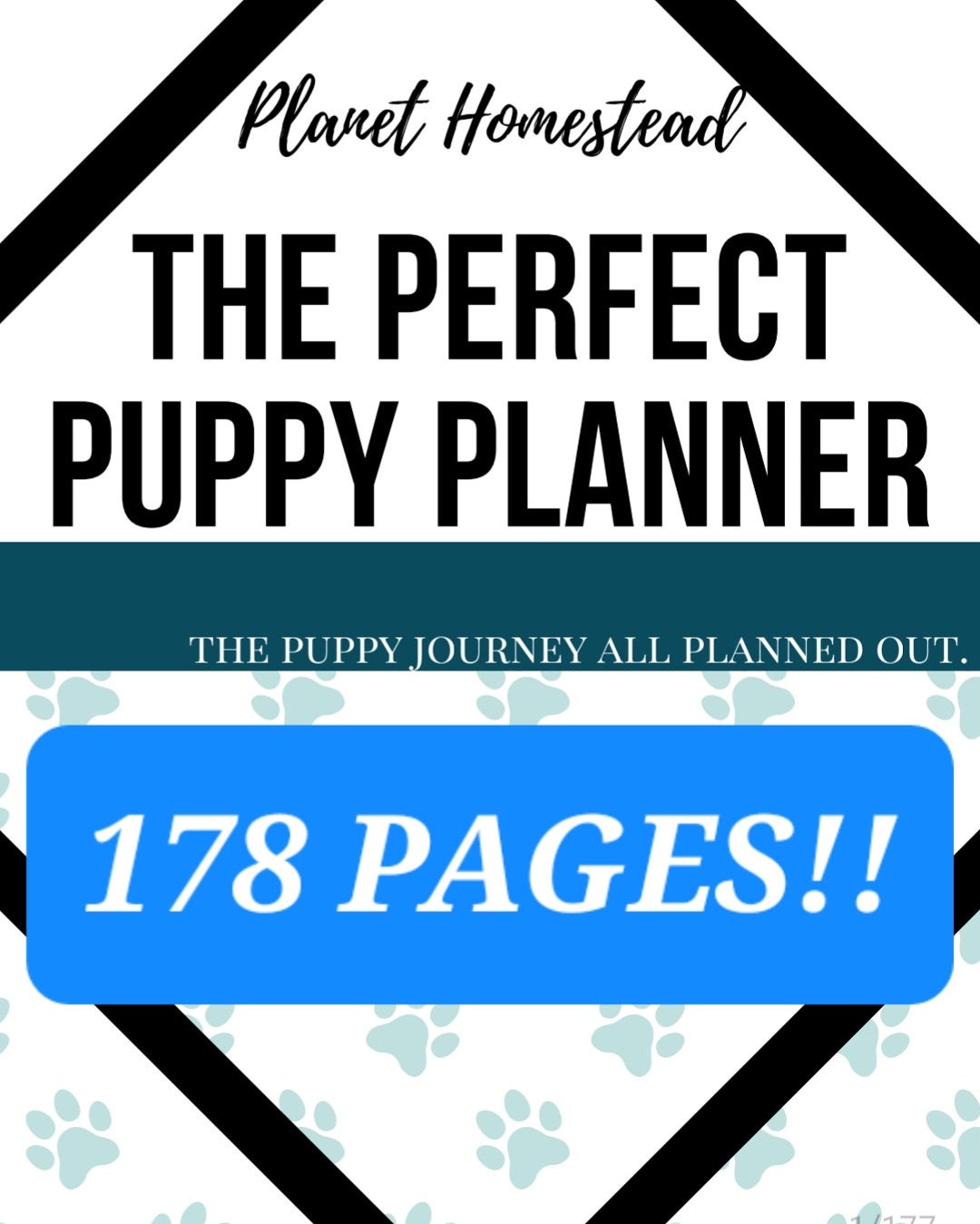 Ultimate Puppy Planner: Printable 52 Week Planner - Etsy