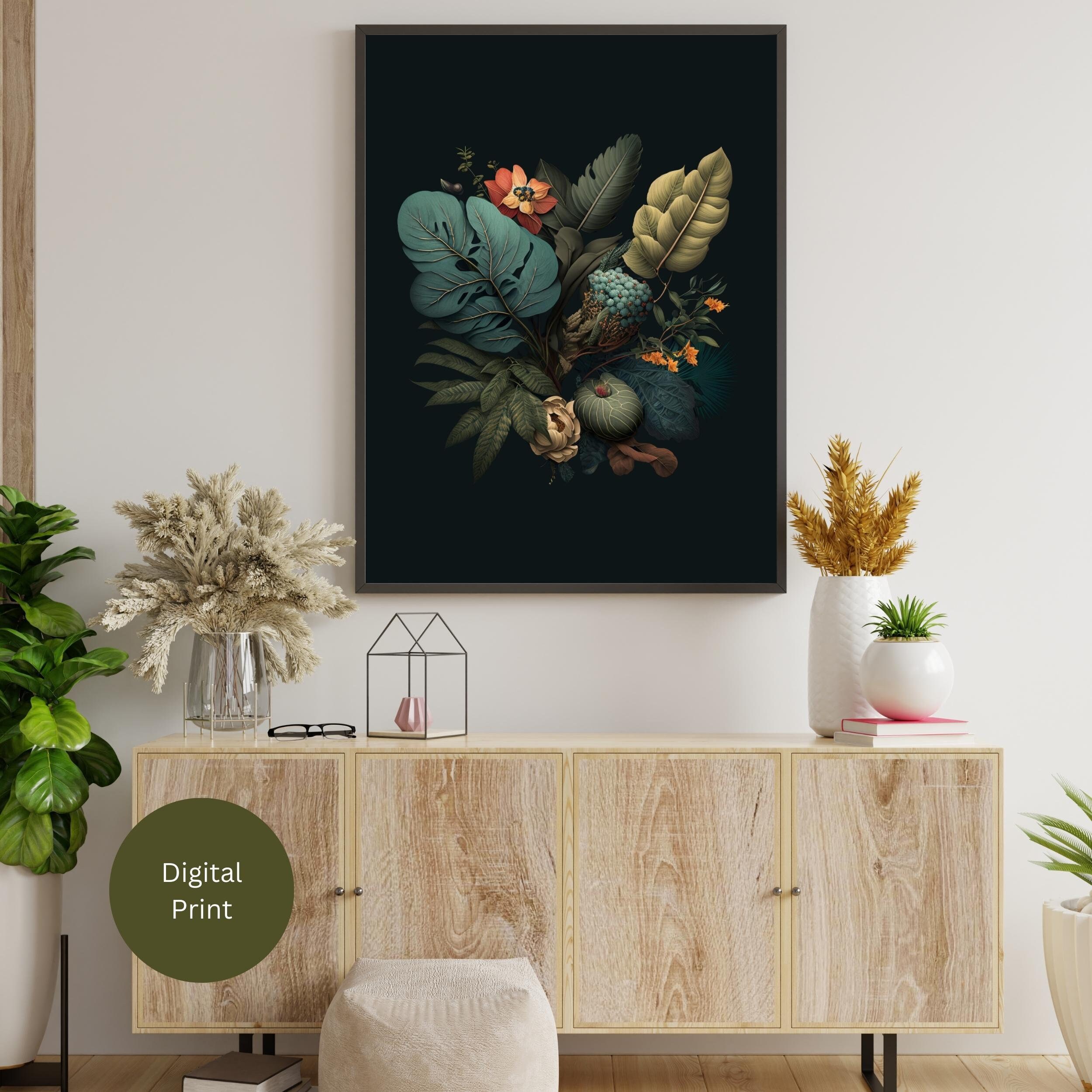 Stunningly Beautiful Botanical Printable Art, Botanical Print, Gallery ...