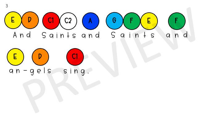 Joy to the World- Handbell Chart (1 Verse) - Etsy