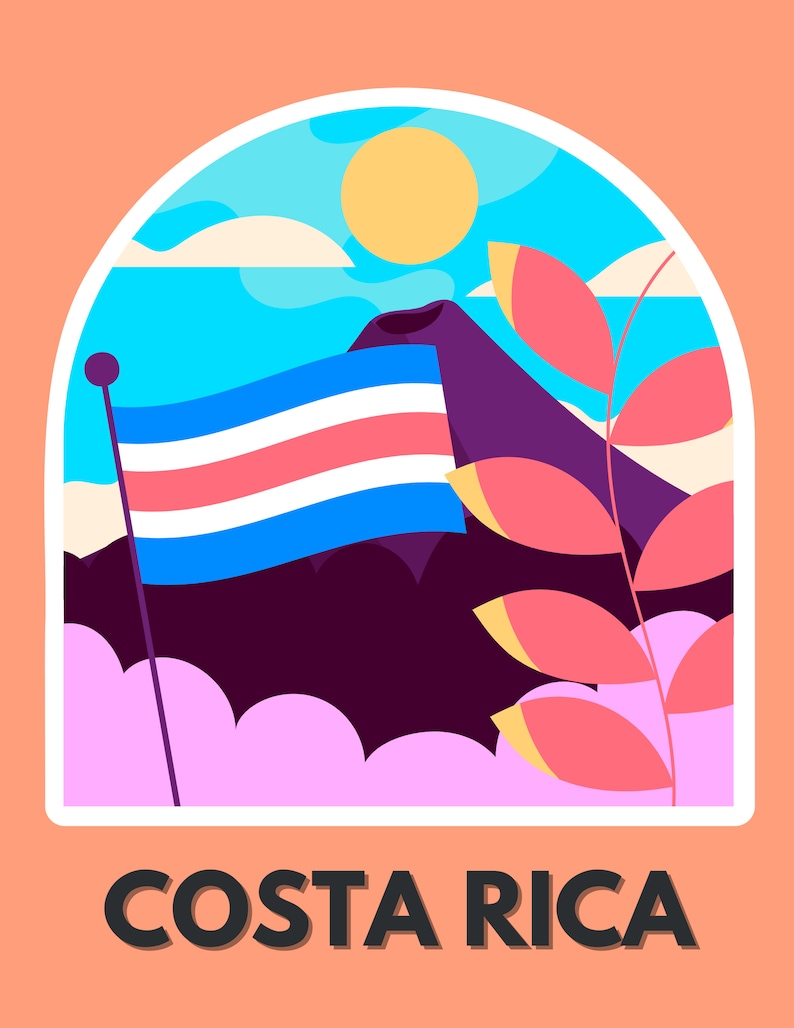 Vibrant Costa Rican Poster Prints Bundle, Instant Digital Download - Etsy