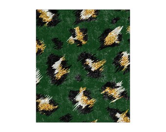 Velvet Cheetah Blanket - Etsy