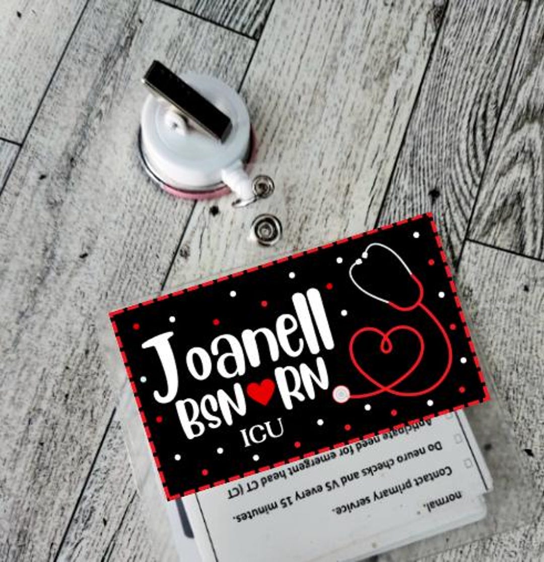 Badge Name Tag, Stethoscope Badge Name Tag, Nurse Badge Name Tag ...