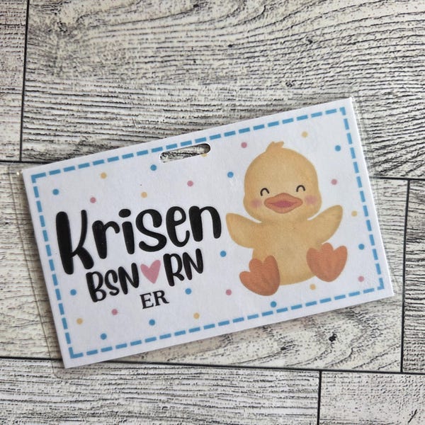 Flip Tag for Badge - Etsy