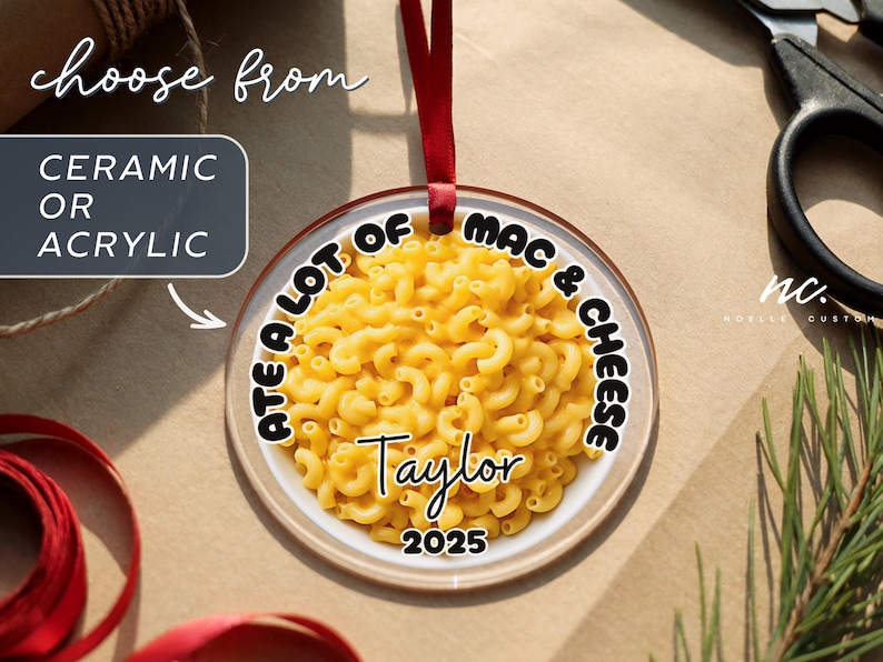 Macaroni And Cheese Ornament