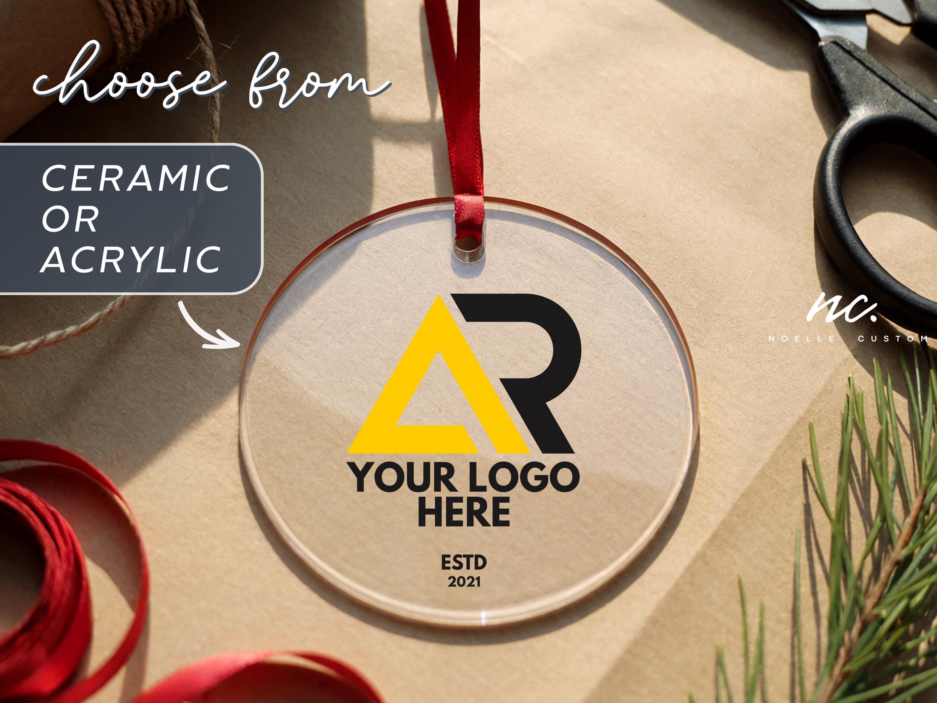 Custom Design Ornament Company Logo Ornament Corporate Logo Ornament ...