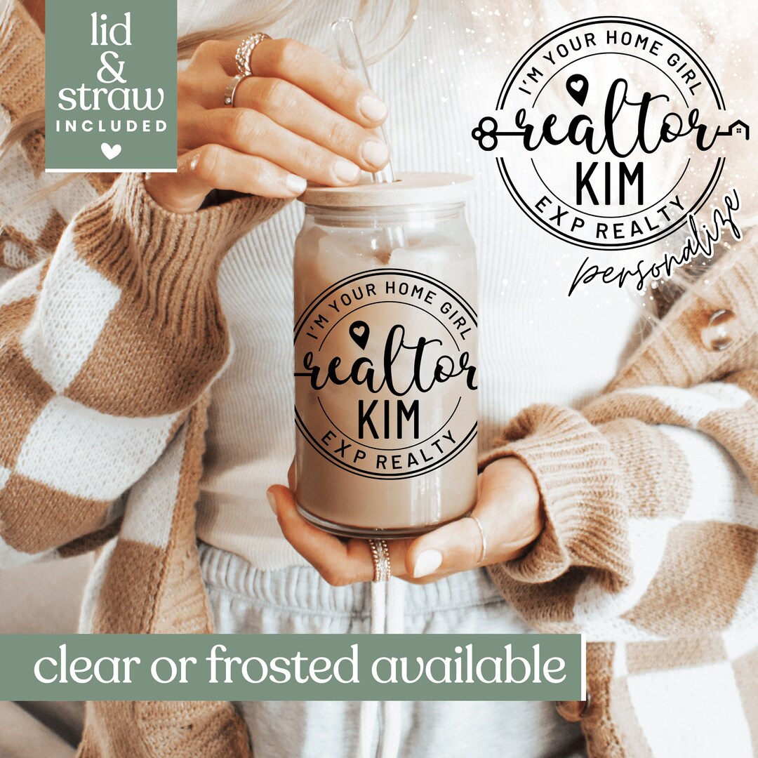 Personalized Realtor Cup Real Estate Agent Closing Gifts Custom Realty ...