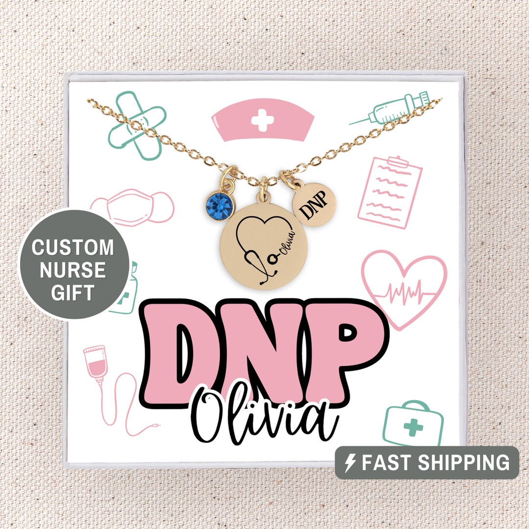 DNP Gifts Doctor of Nursing Practice Gift Jewelry Doctor Nurse ...