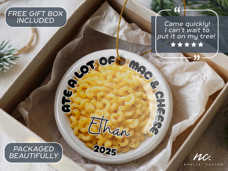 Macaroni And Cheese Ornament