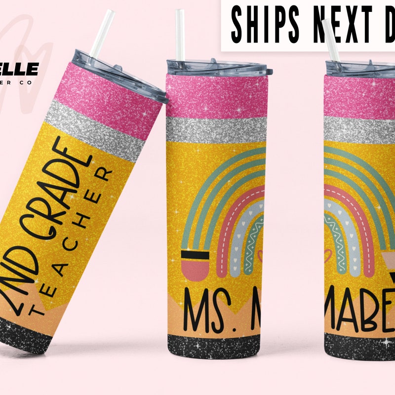 Personalized Teacher Cup - Etsy