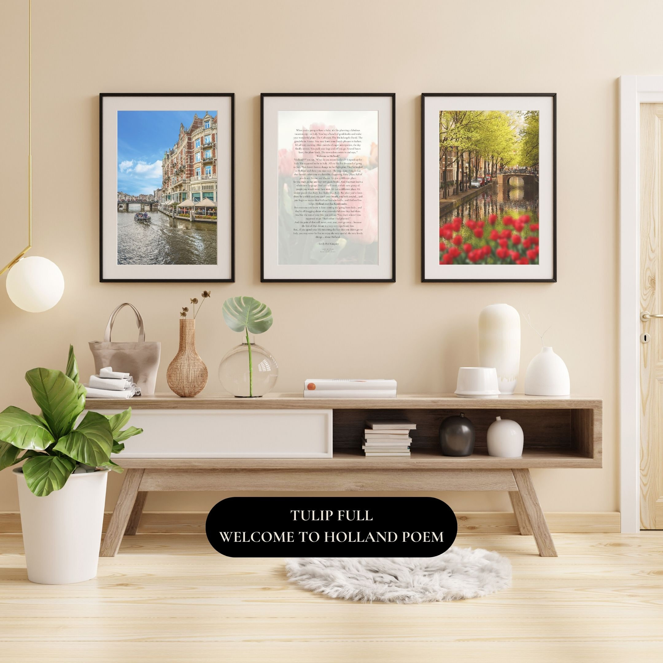 Welcome to Holland Tulip Full Poem Print | Special Needs Art | Down ...