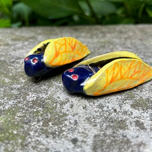 Cicadas Hand Made Hand Painted Pottery - Etsy