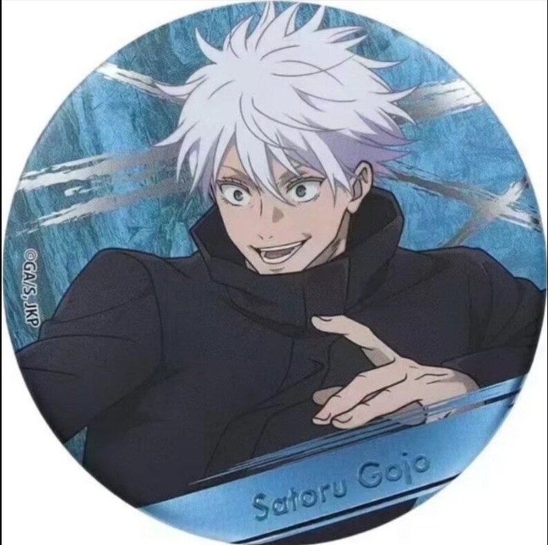 Jujutsu Kaisen Badge Gojo Satoru Jumpshop Limited - Etsy